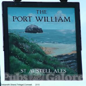 The Port William in Trebarwith Strand (near Tintagel) : Pubs Galore